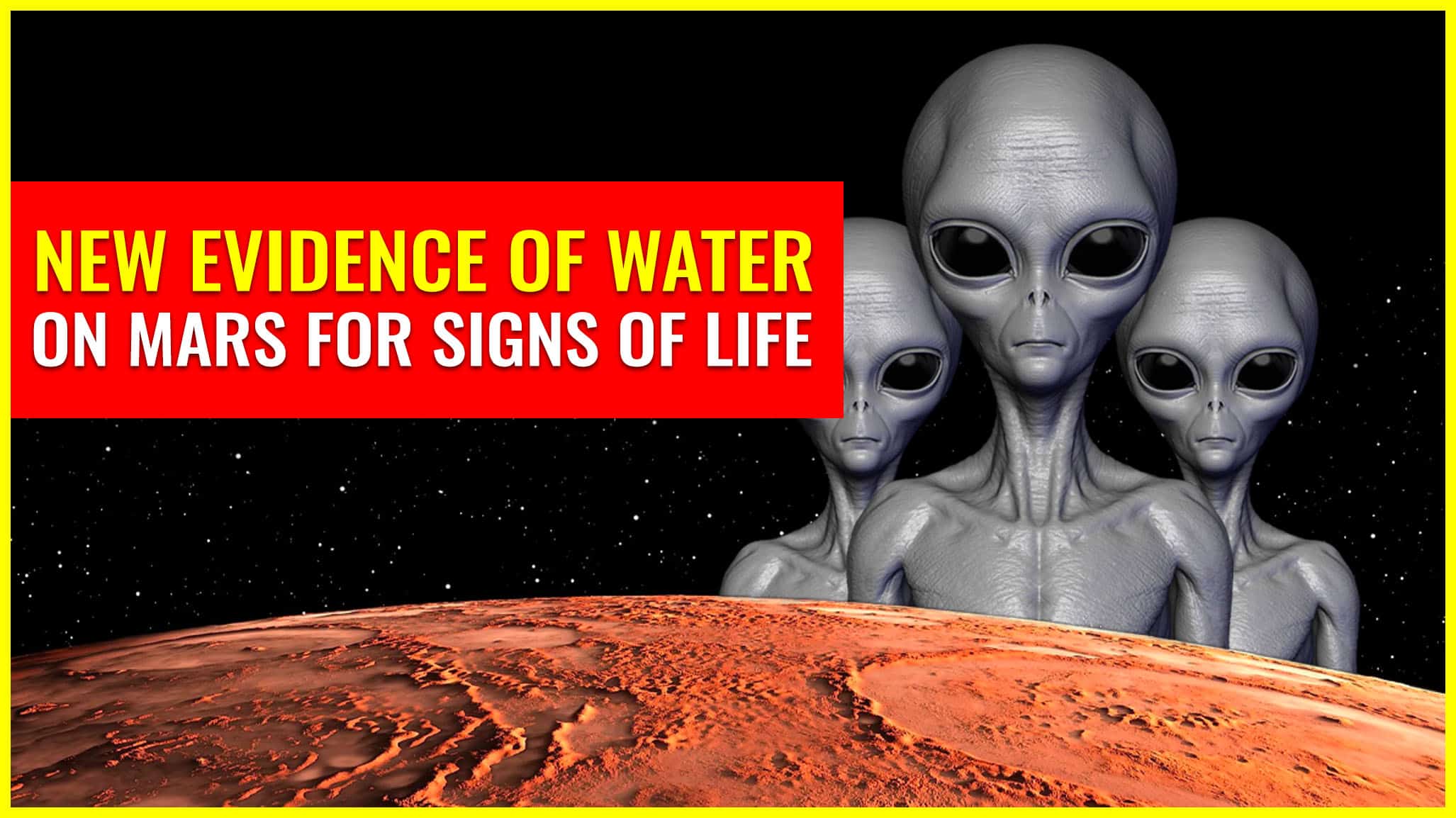 Water on Mars for signs of life? - Being Justified