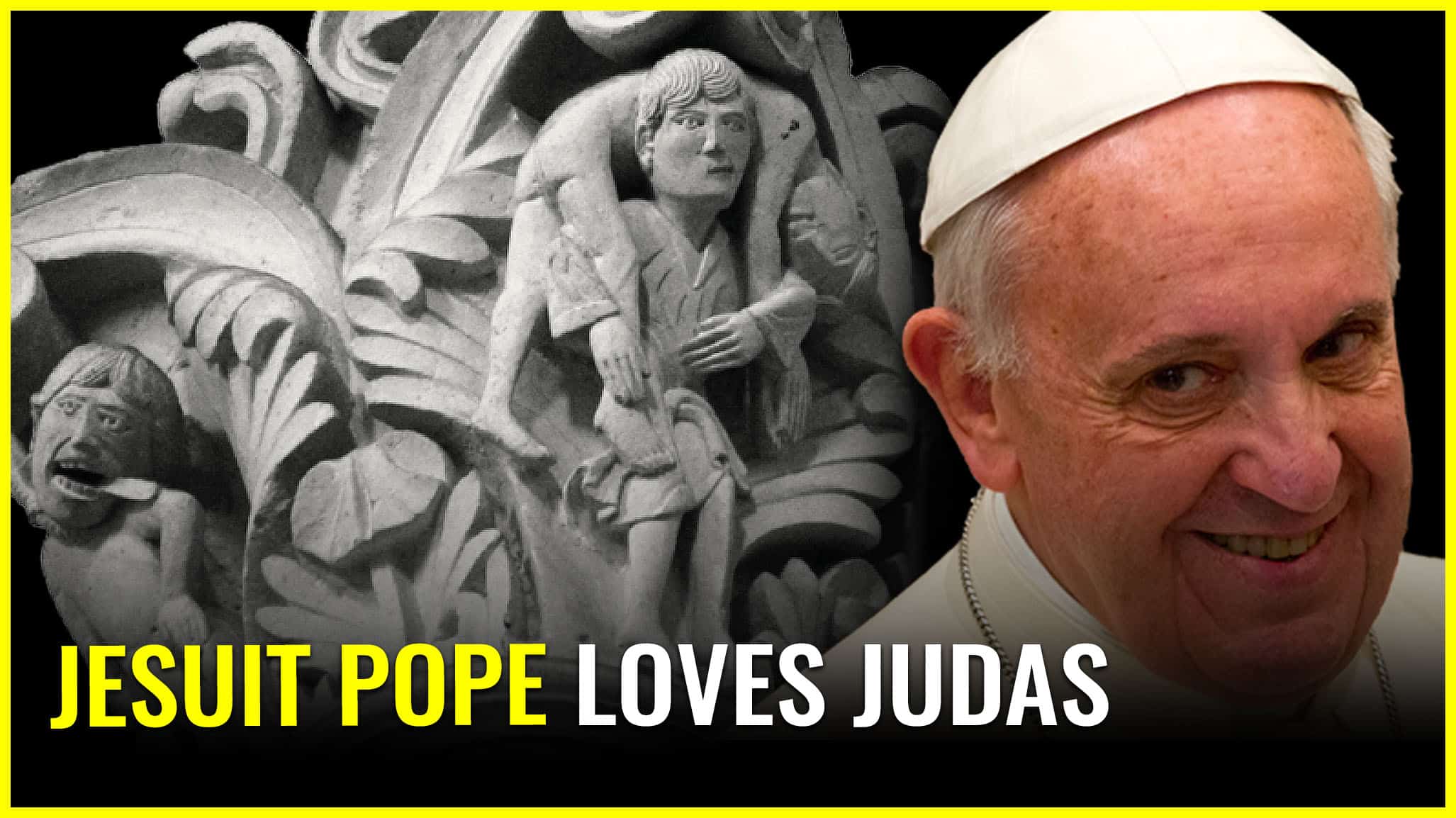 The Jesuit Pope from the Society of Judas loves the son of perdition ...