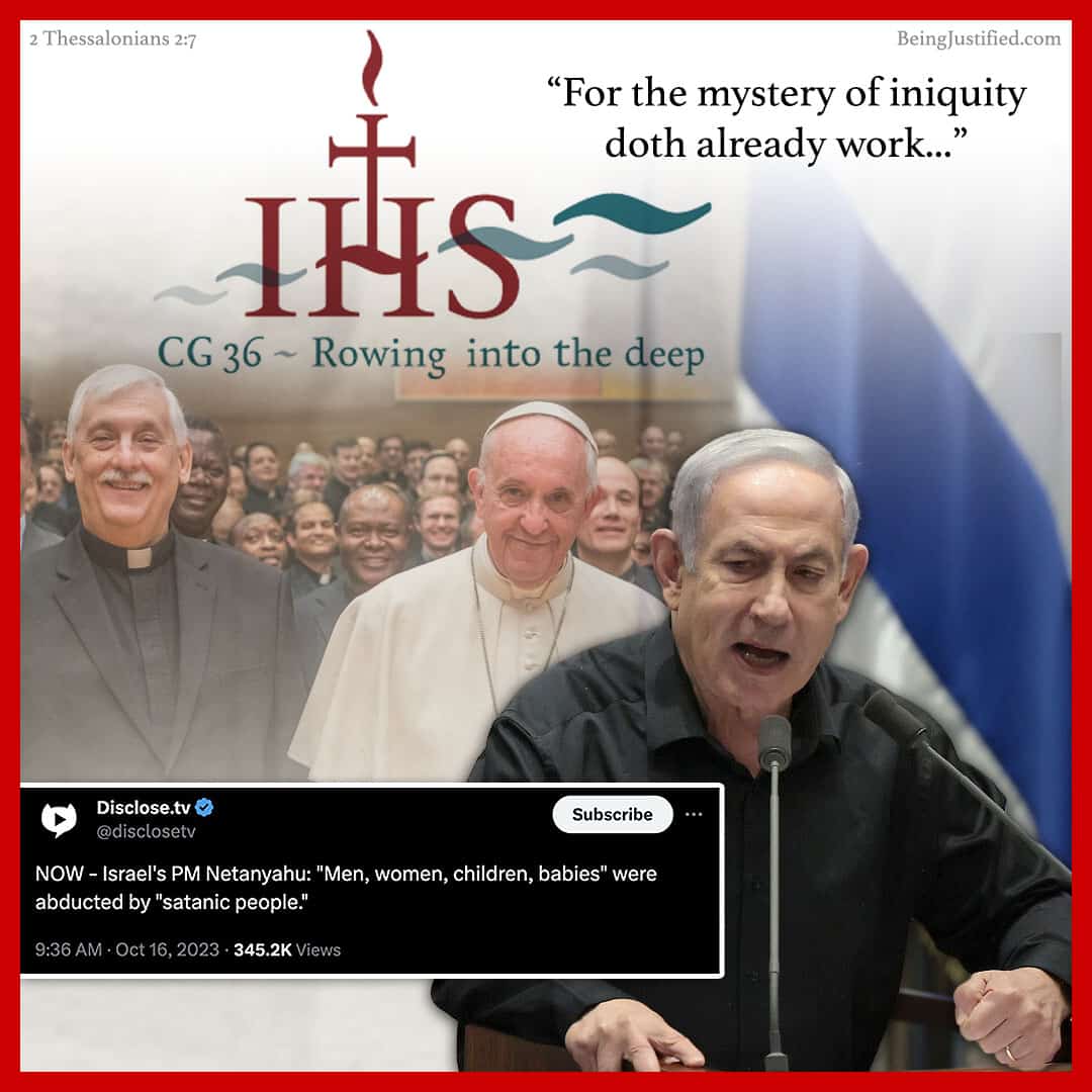 The PRESENT SAD State of Israel with the star of Remphan under Gentile ...