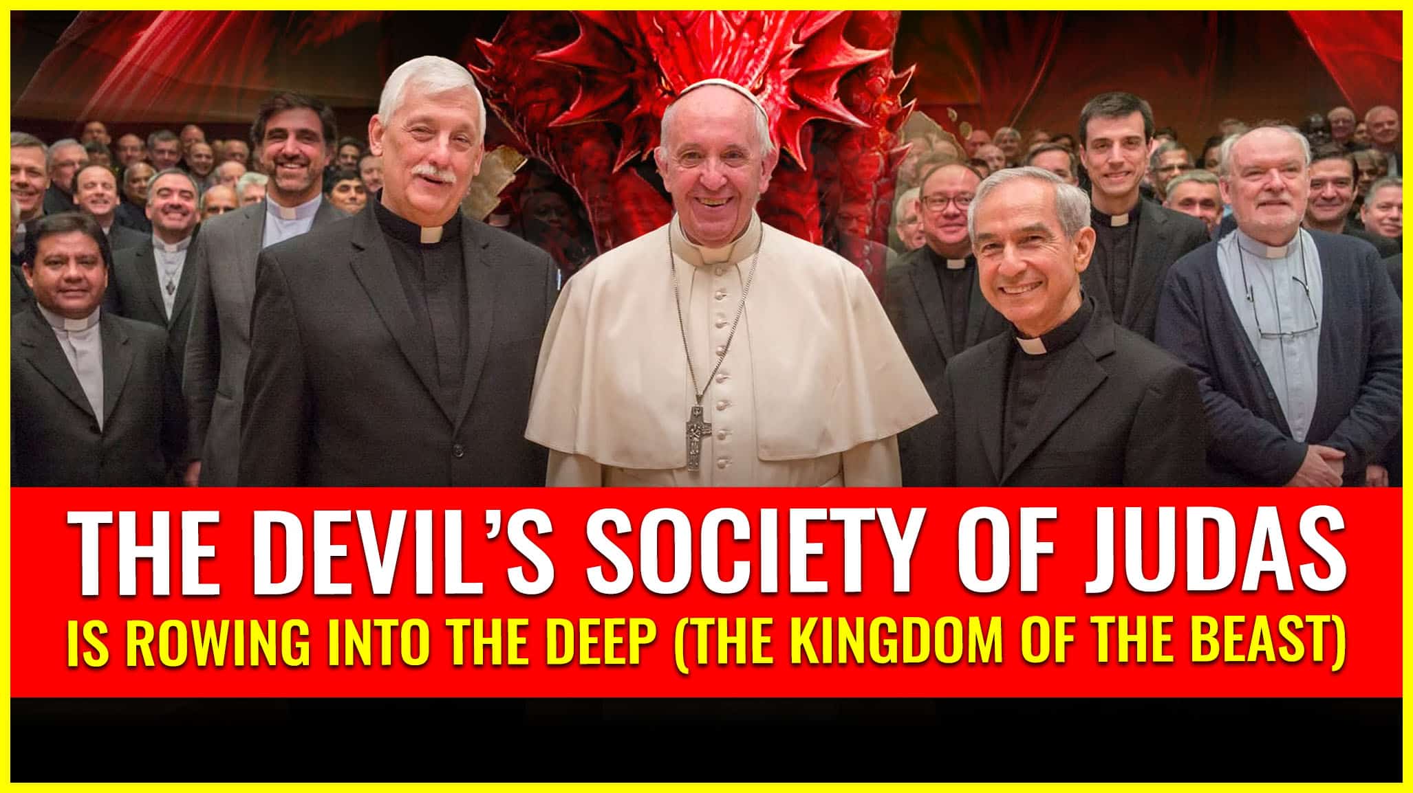 The Devil's society of Judas is ROWING INTO THE DEEP - Being Justified