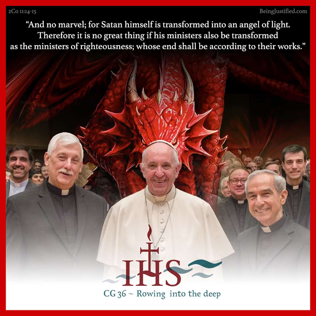 The Devil's society of Judas is ROWING INTO THE DEEP - Being Justified