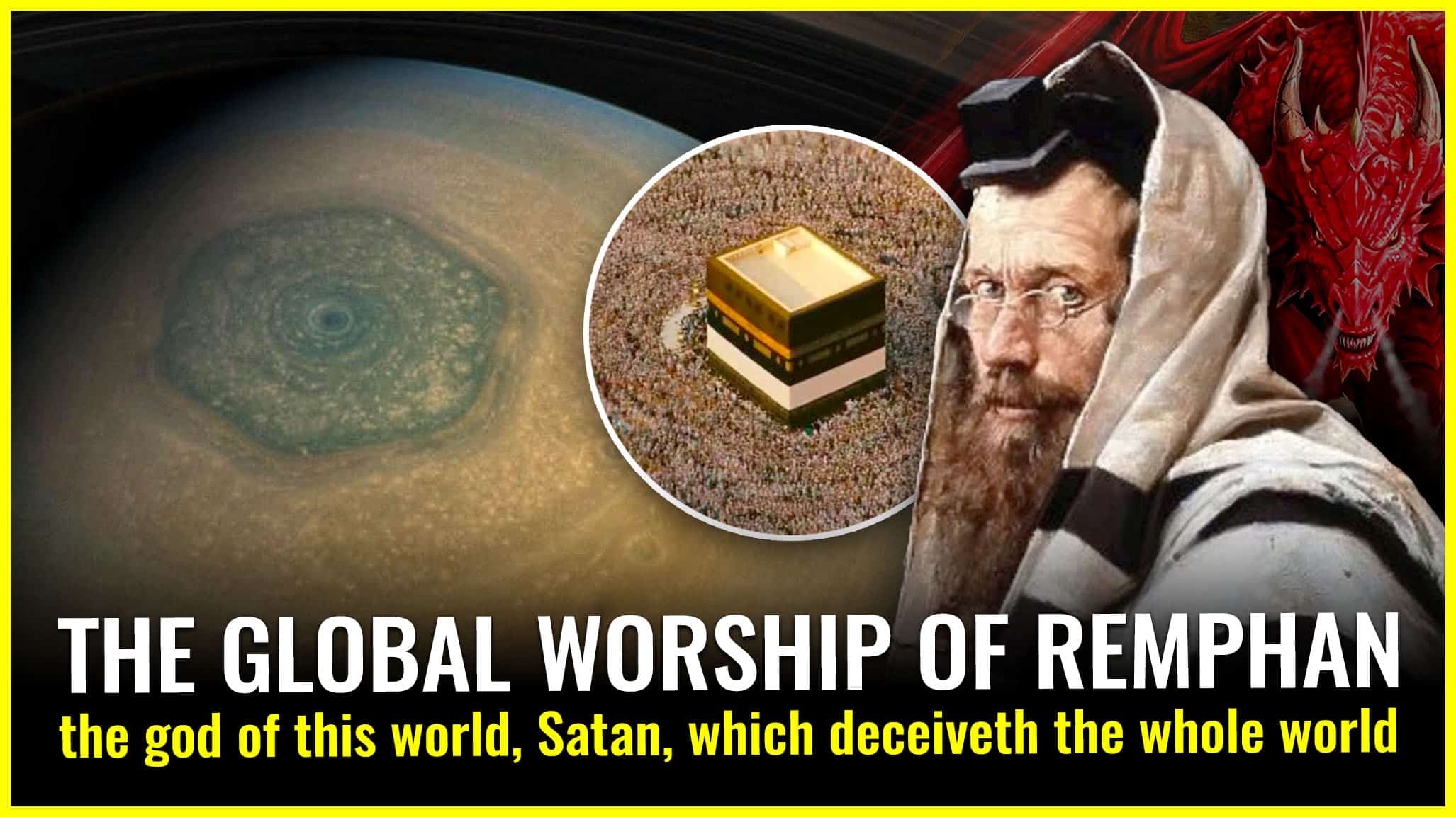 The GLOBAL worship of Remphan/Chiun/Saturn (the god of this world ...
