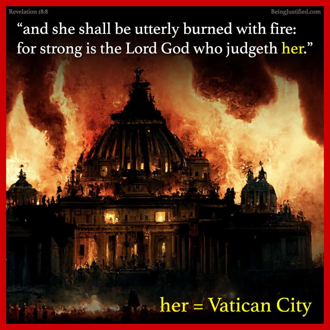 The city of Revelation 17 to be burned - Being Justified