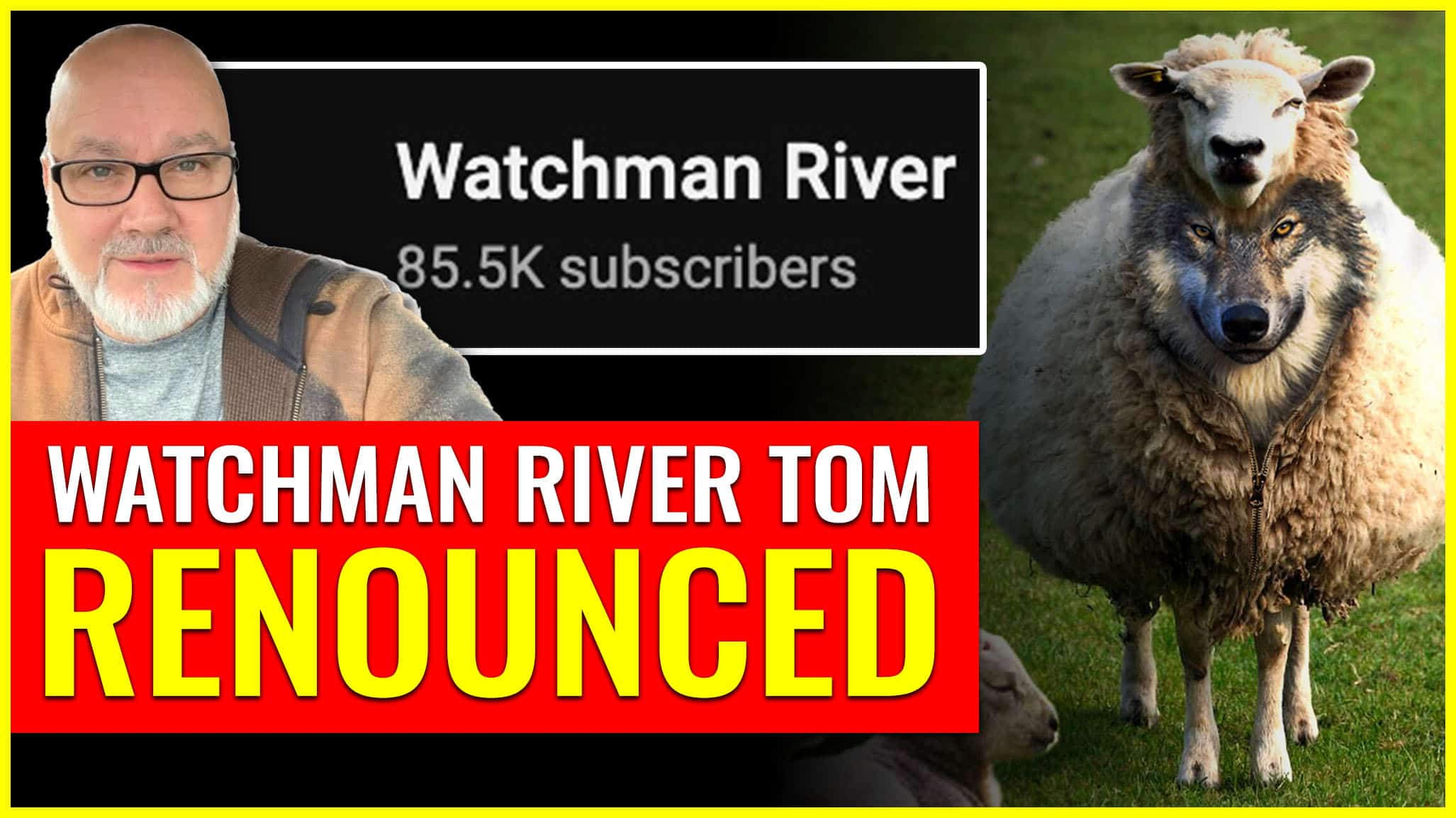 Watchman River Tom Cote EXPOSED and RENOUNCED (another rapture heretick ...