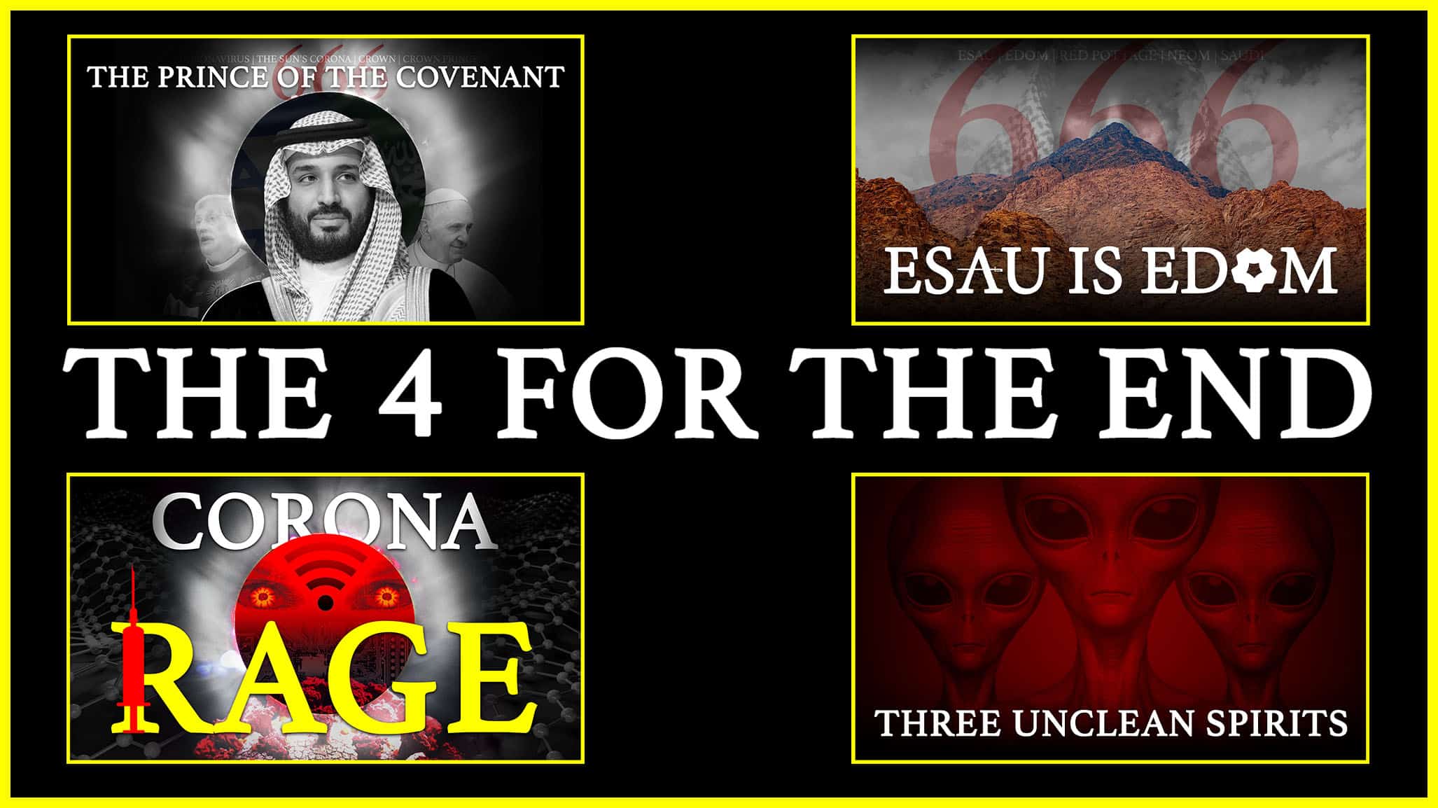 THE 4 FOR THE END - Being Justified