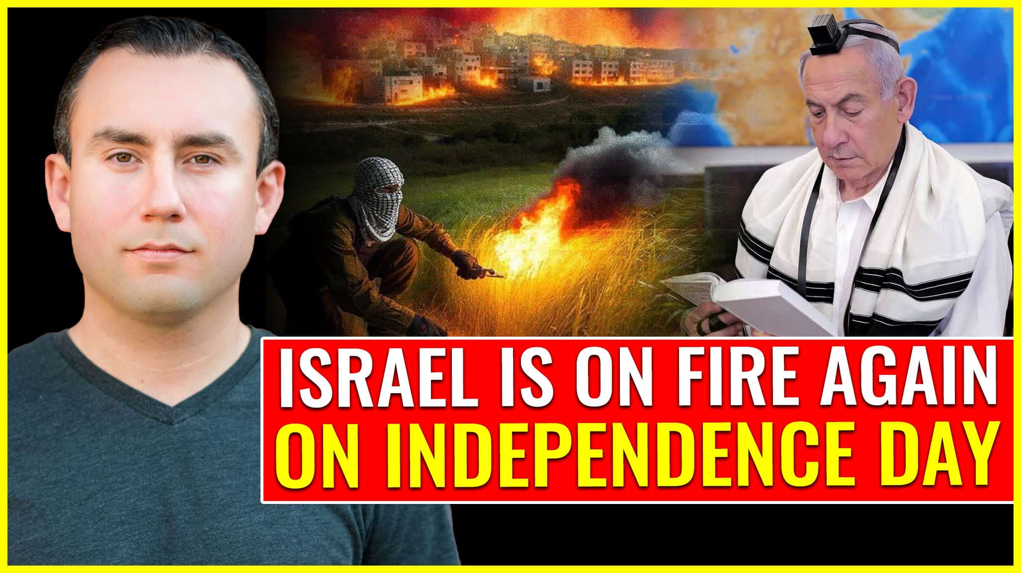 Israel on fire again on 77th Independence Day - Being Justified