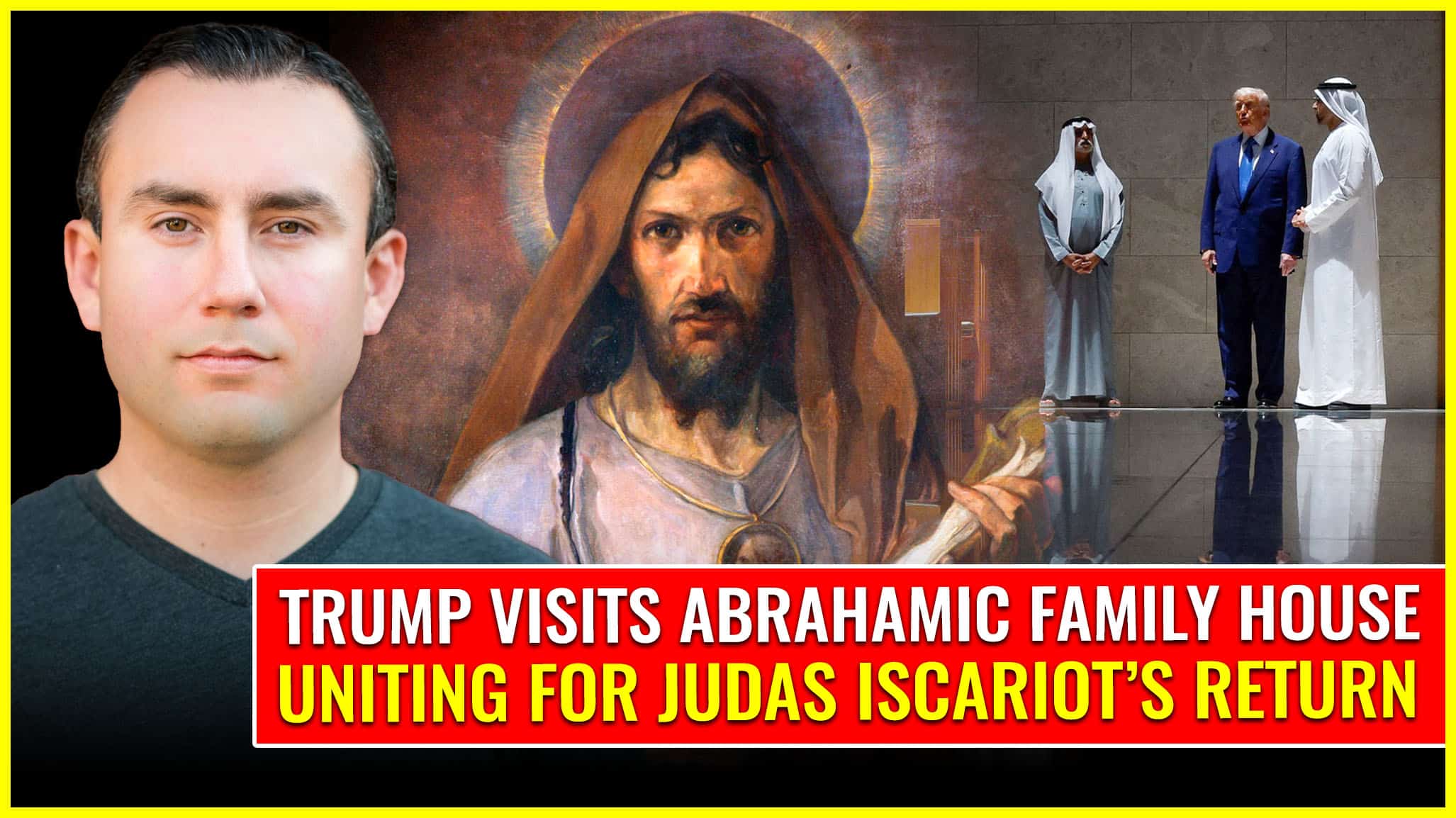 Trump visits Abrahamic Family House: Uniting for Judas Iscariot's SOON ...