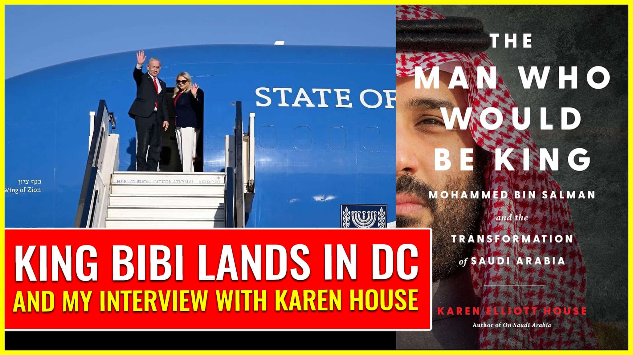 King Bibi lands in DC and my interview with Karen House - Being Justified