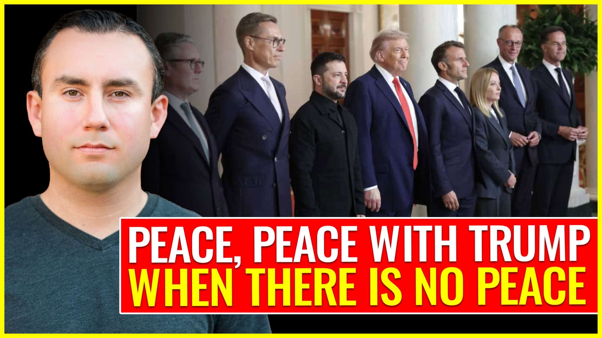 Peace, peace with Trump when there is NO PEACE - Being Justified