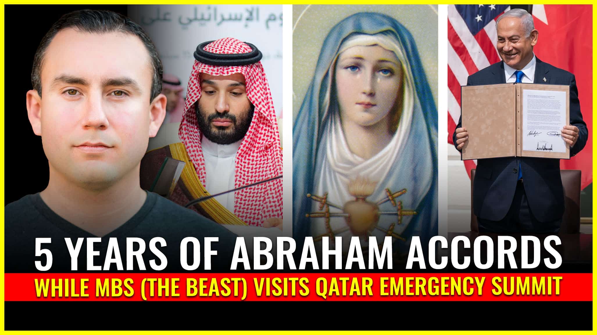 Abraham Accords 5th anniversary while MbS visits Qatar emergency summit ...