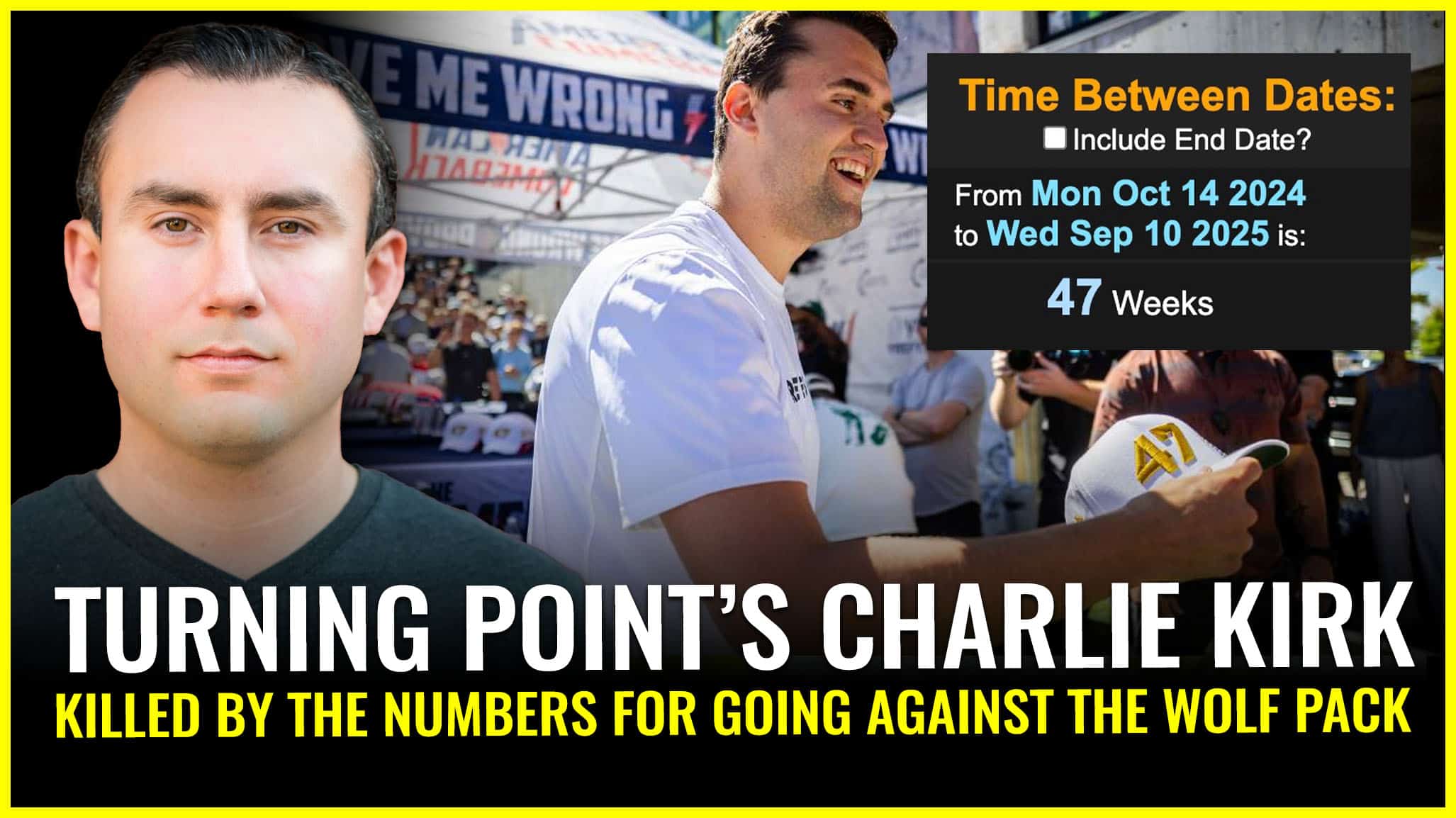 Turning Point's Charlie Kirk killed BY THE NUMBERS for going against ...